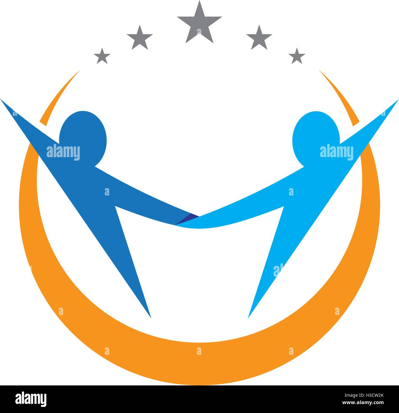 Community care Logo Stock Vector Image & Art - Alamy