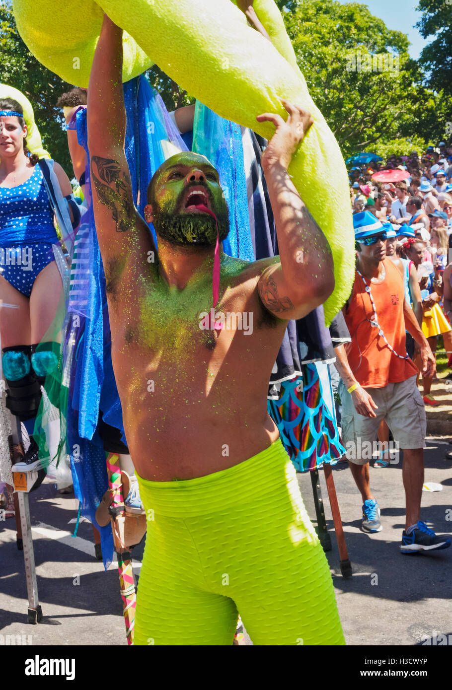 Rio De Janeiro Carnival Man High Resolution Stock Photography and ...