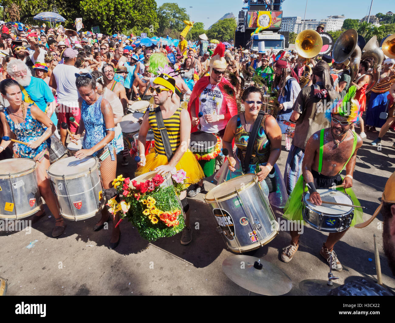 Brazil, State of Rio de Janeiro, City of Rio de Janeiro, Gloria, Bloco ...