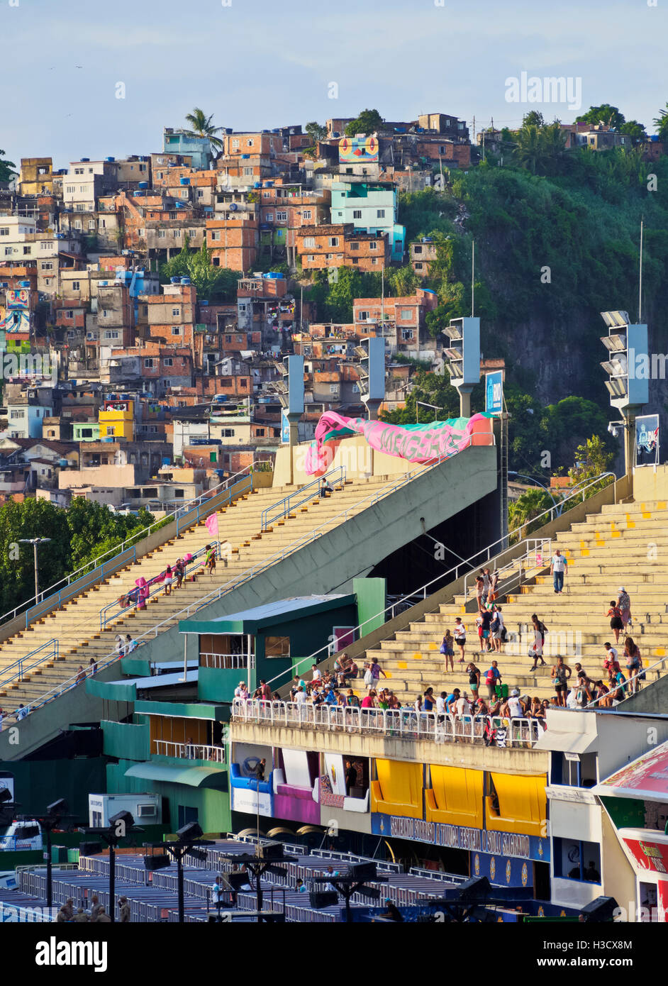 Brazil, State of Rio de Janeiro, City of Rio de Janeiro, View of The ...