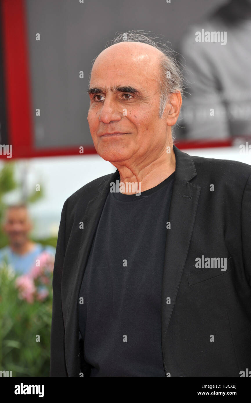 Amir Naderi attending the premiere of 'Monte' at the Sala Grande ...