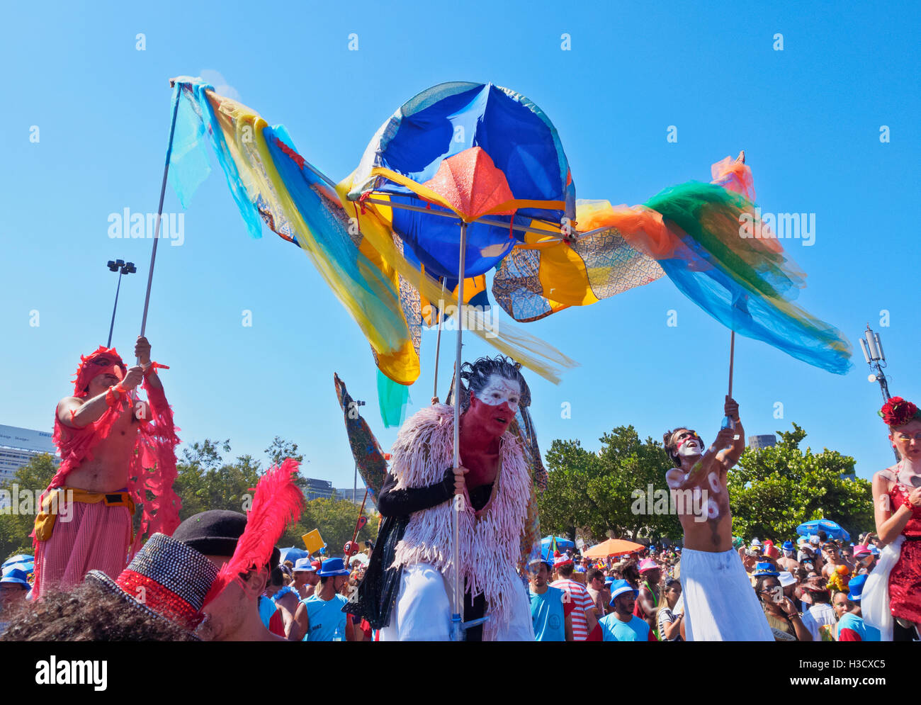 Brazil, State of Rio de Janeiro, City of Rio de Janeiro, Gloria, Bloco ...