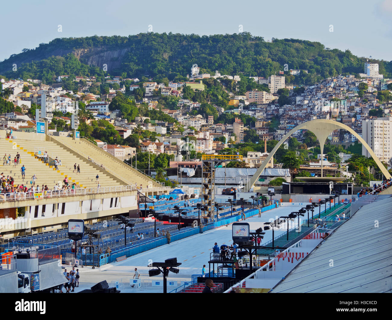 Sambadrome rio architecture hi-res stock photography and images - Alamy