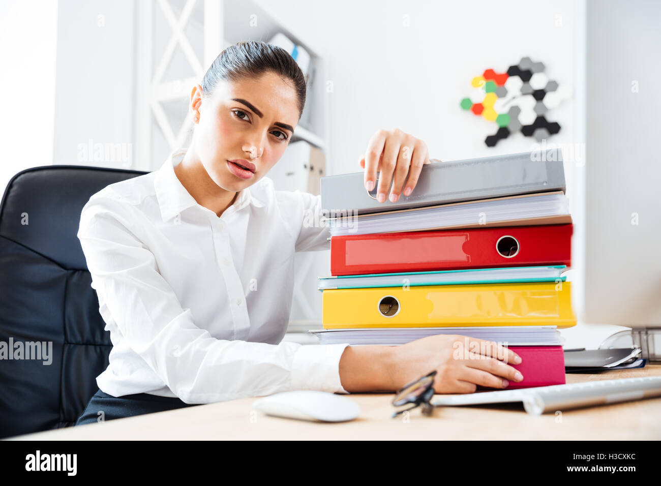 Beautiful office girl in formal hi-res stock photography and images - Alamy
