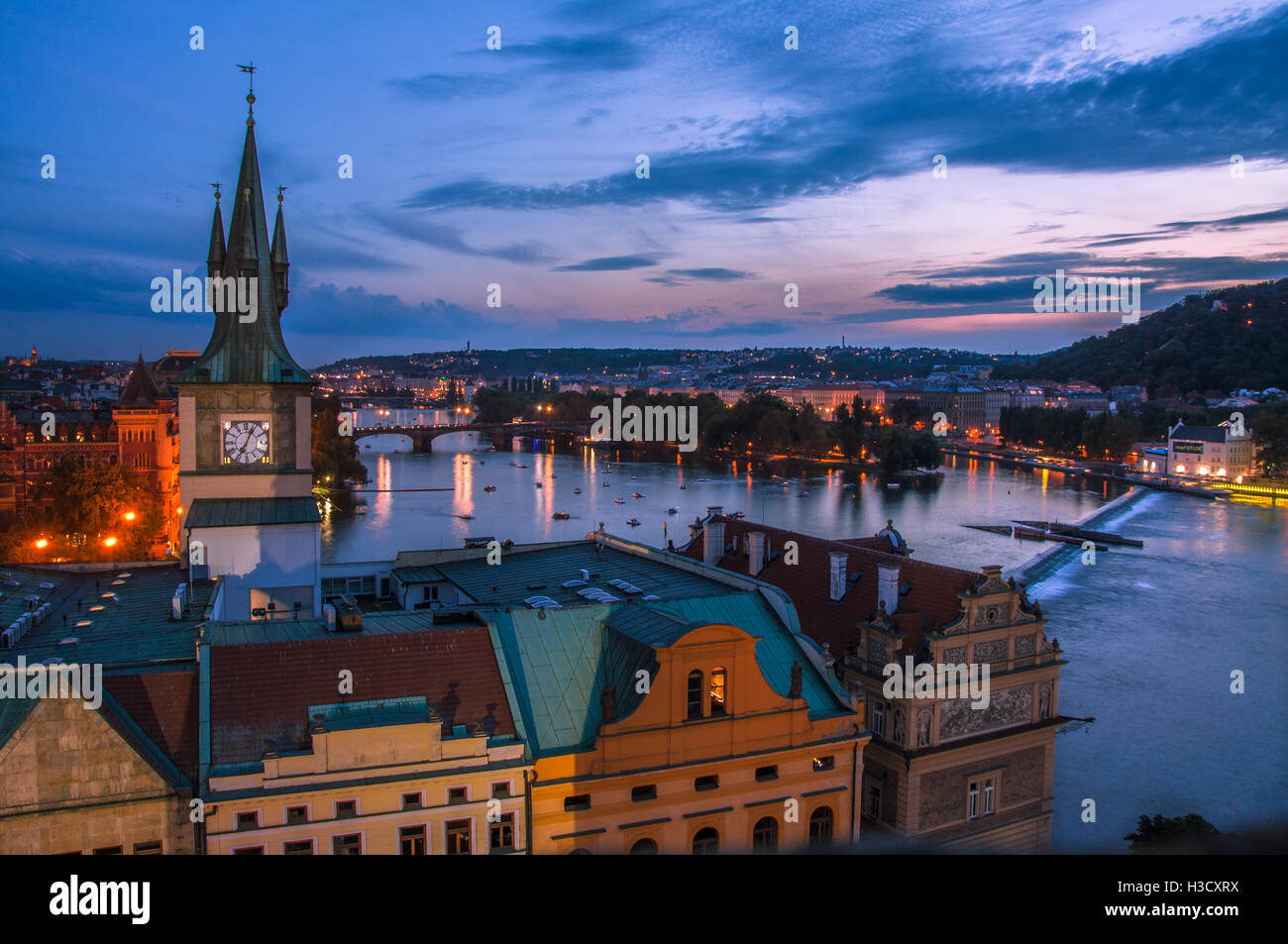 Prag panorama hi-res stock photography and images - Alamy