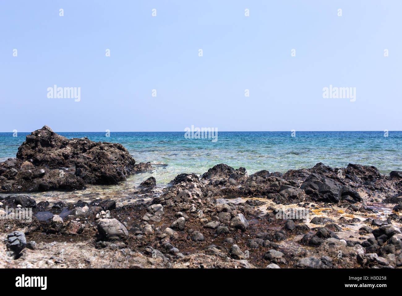 Mediterranean lagoon view hi-res stock photography and images - Alamy