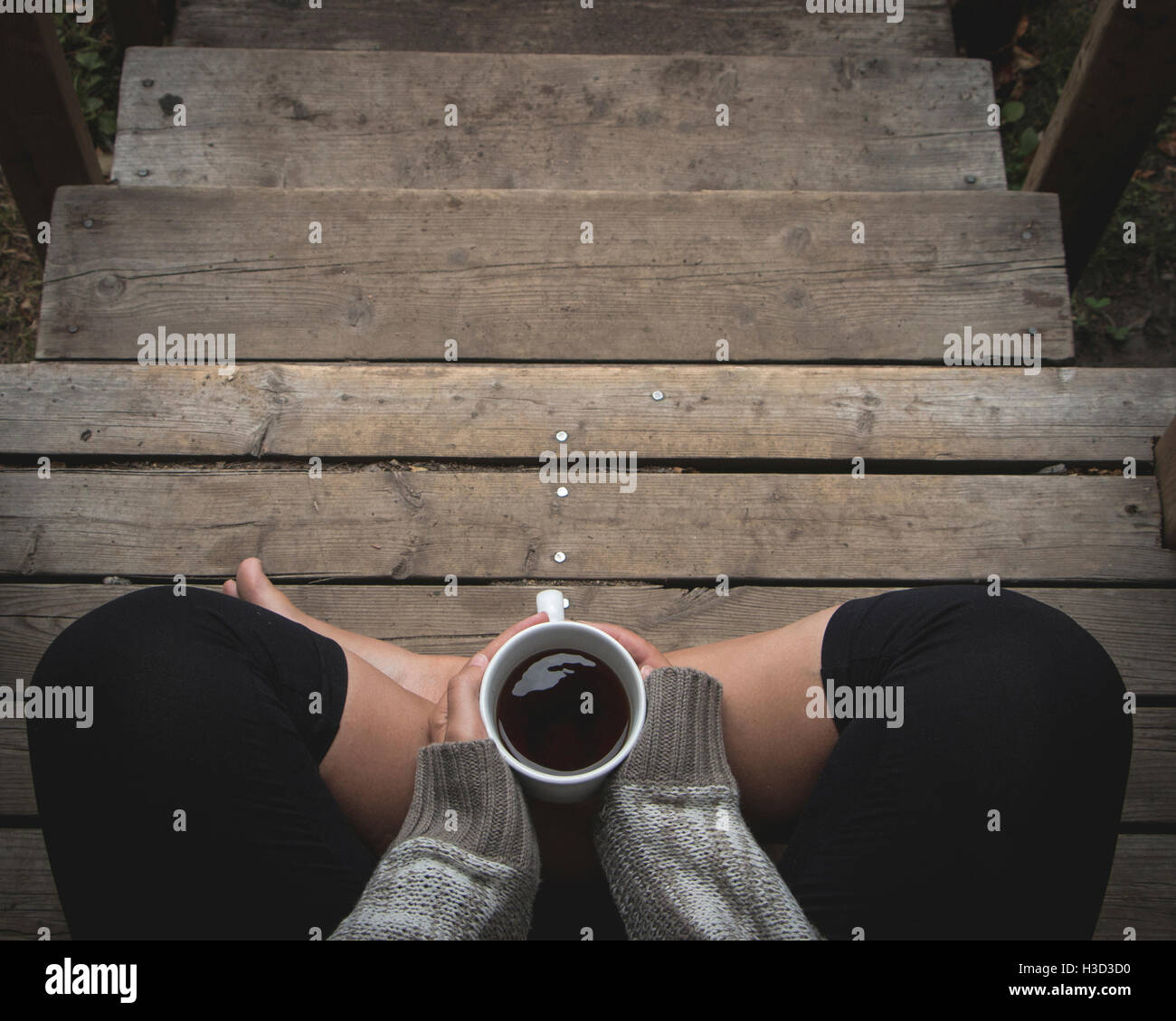 Overhead steps hi-res stock photography and images - Alamy