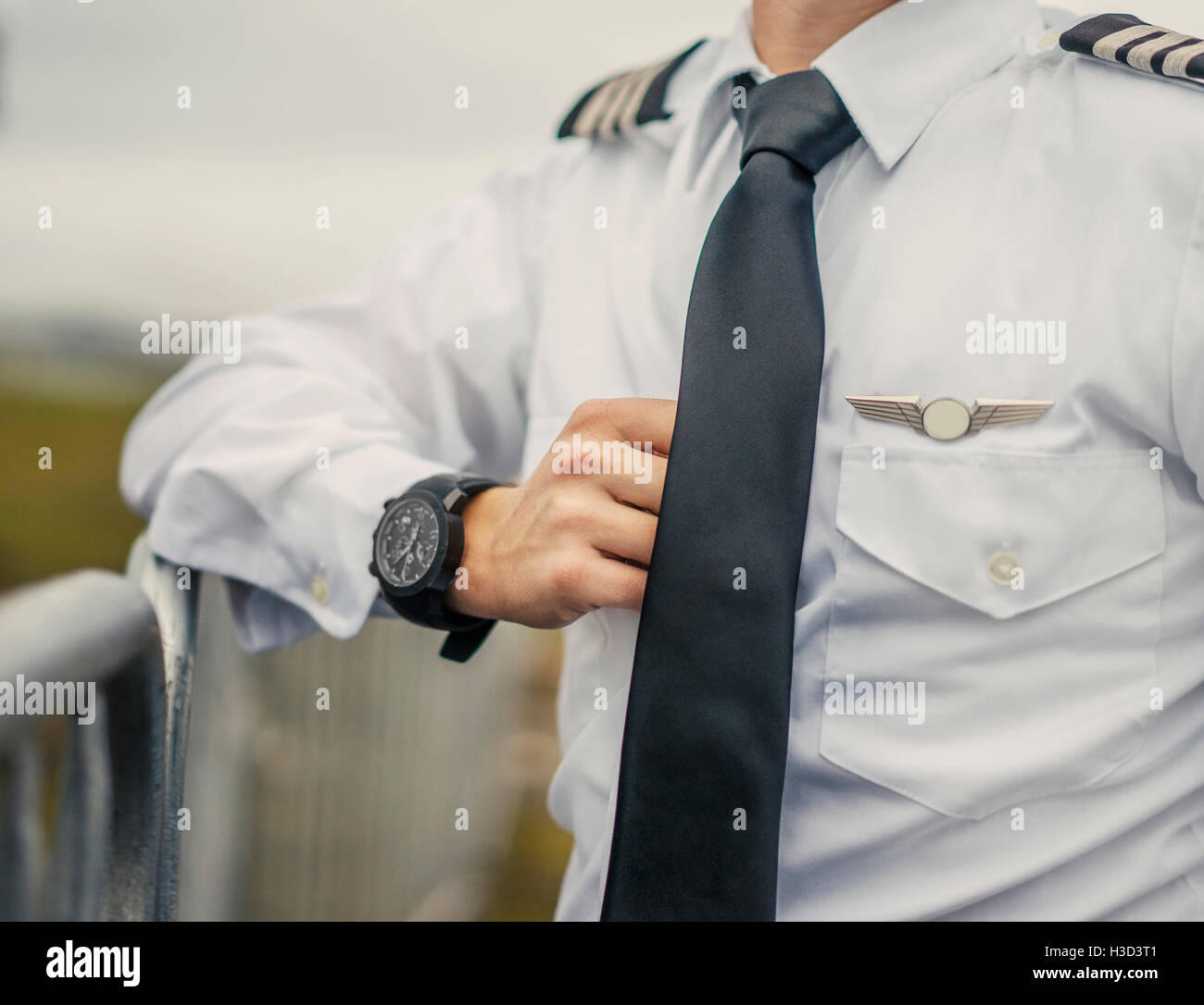 Professional pilot hi-res stock photography and images - Alamy