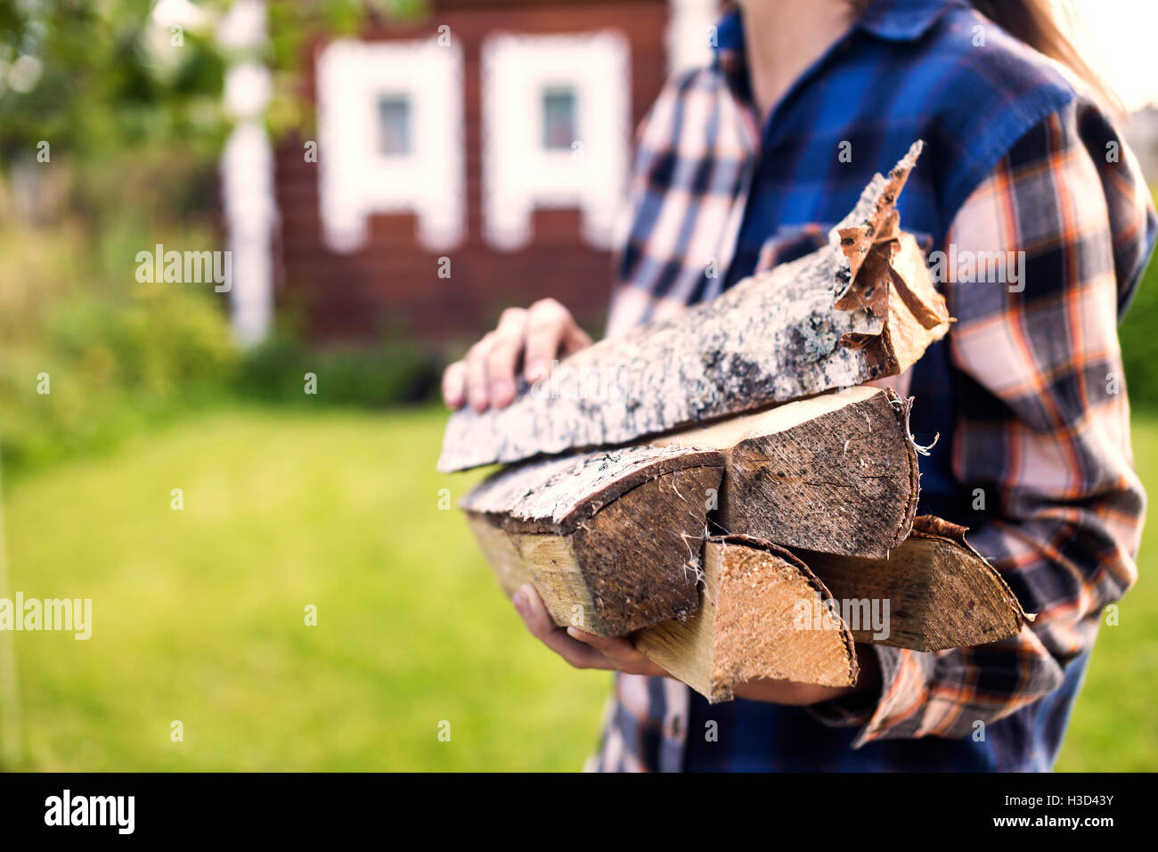 Old woman carrying wood hi-res stock photography and images - Alamy