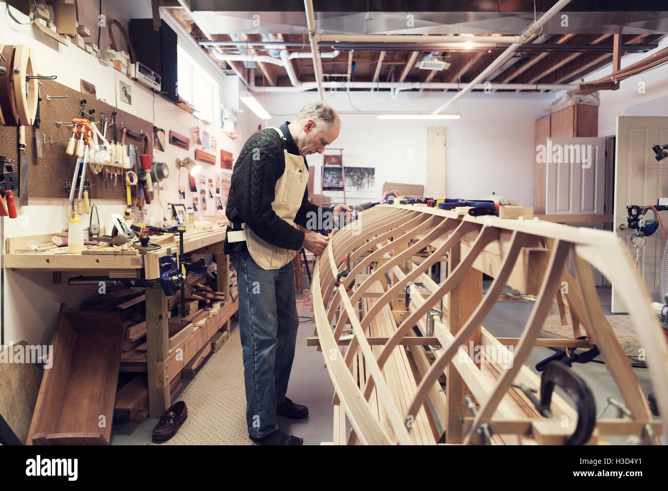 Boat making workshop hi-res stock photography and images - Alamy