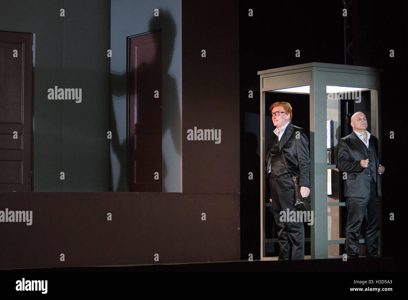 London, UK. 28 September 2016. Pictured: Clive Bayley and Christopher ...