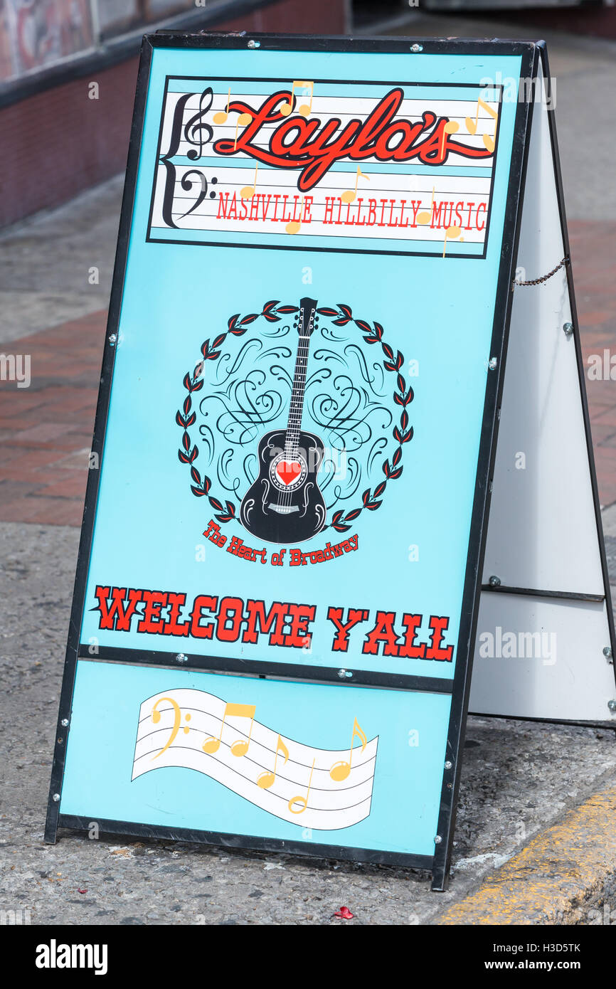 Layla's bluegrass inn nashville hi-res stock photography and images - Alamy