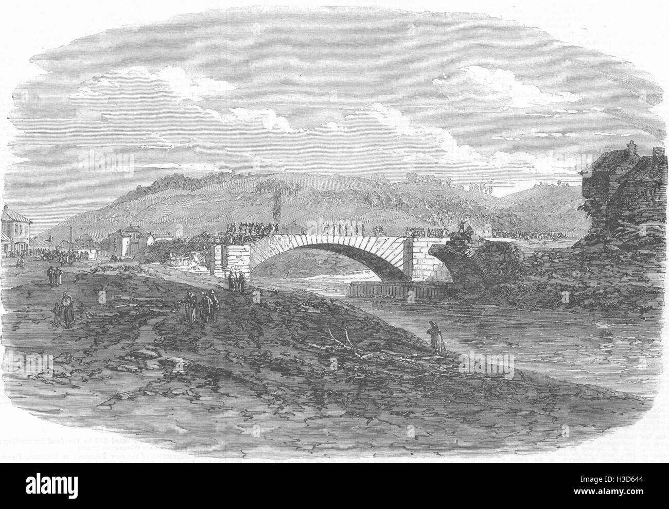 SHEFFIELD Sheffield floods Hillsborough after the flood 1864. The ...