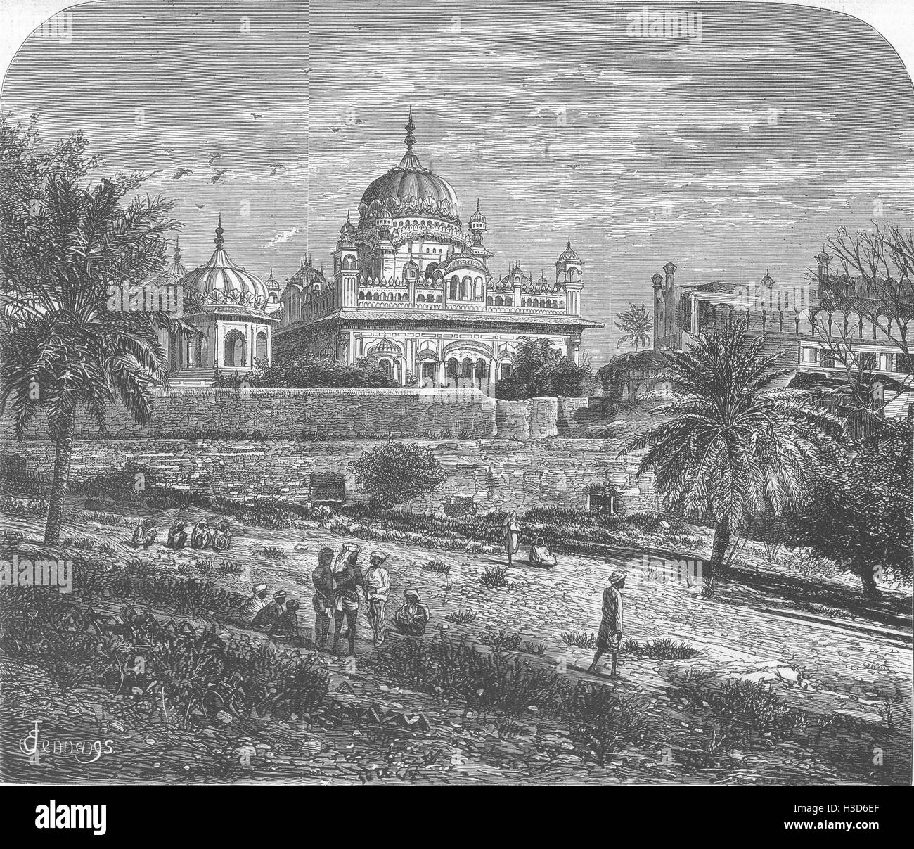 Indian monuments Black and White Stock Photos & Images - Alamy