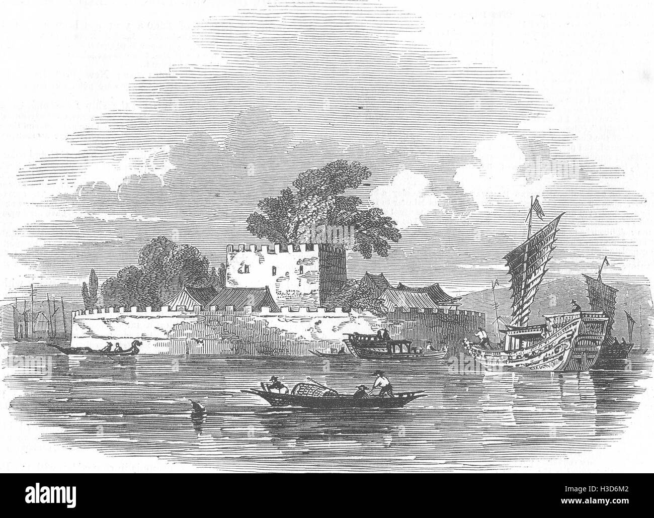 Illustrated folly Black and White Stock Photos & Images - Alamy