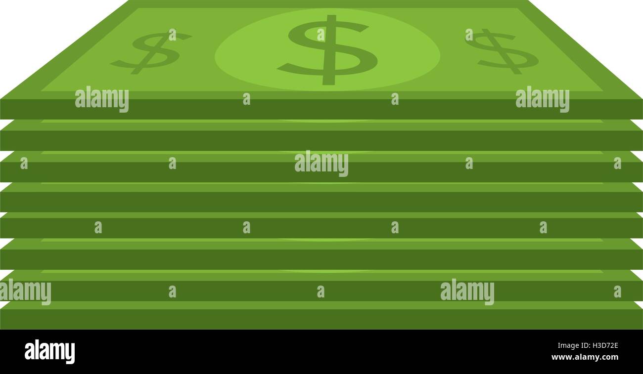 green bill money Stock Vector Image & Art - Alamy