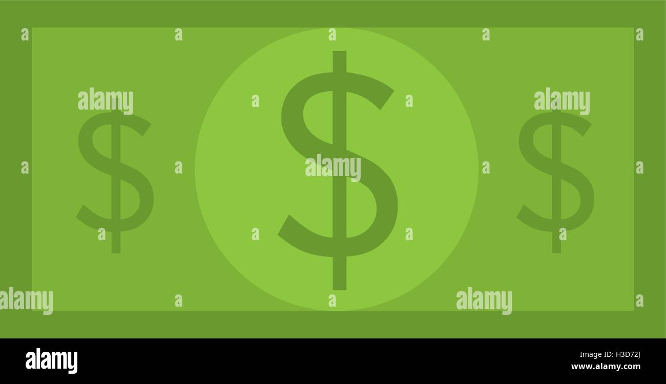 green bill money Stock Vector Image & Art - Alamy