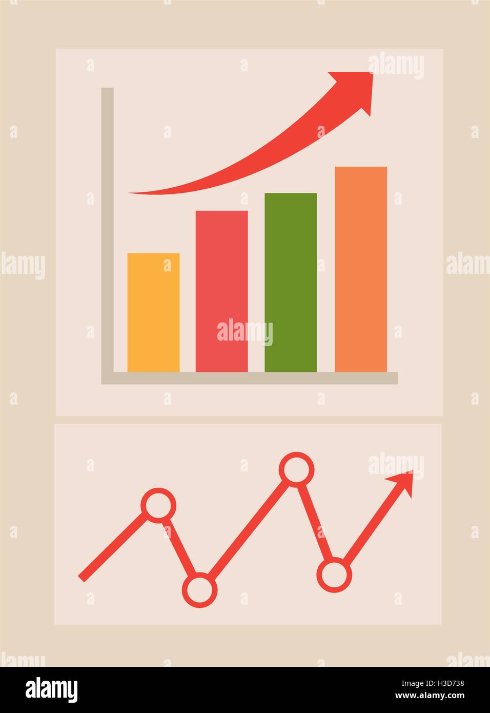 statistics bars chart Stock Vector Image & Art - Alamy