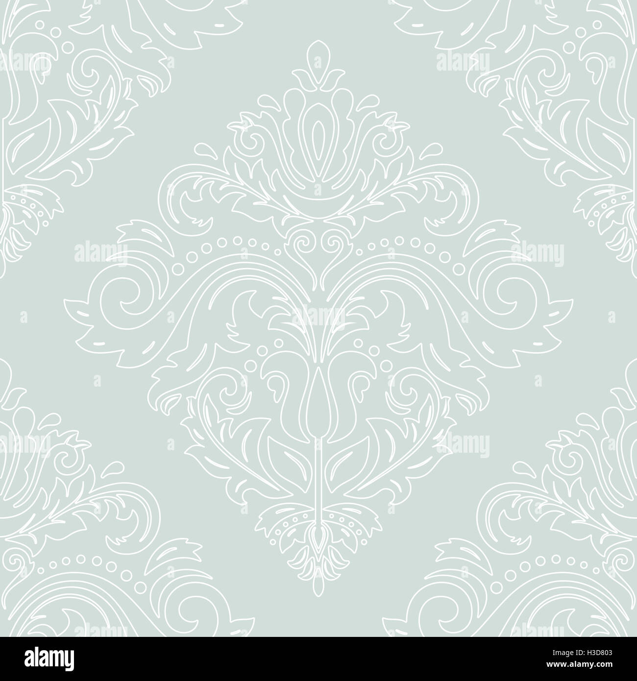 Seamless Wallpaper in the Style of Baroque Stock Photo - Alamy