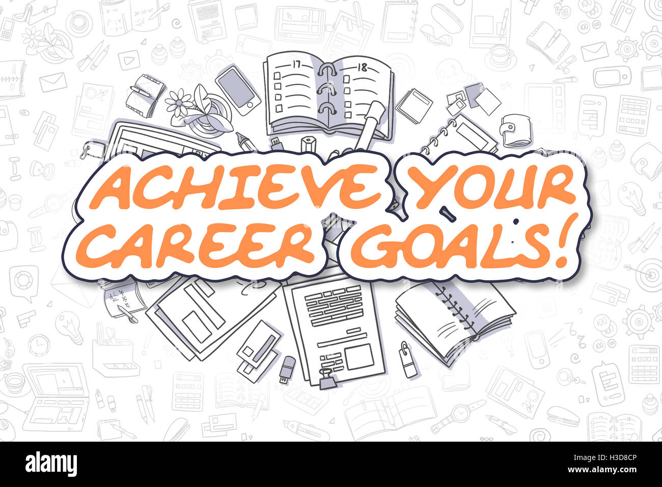 Achieve Your Career Goals - Business Concept Stock Photo - Alamy