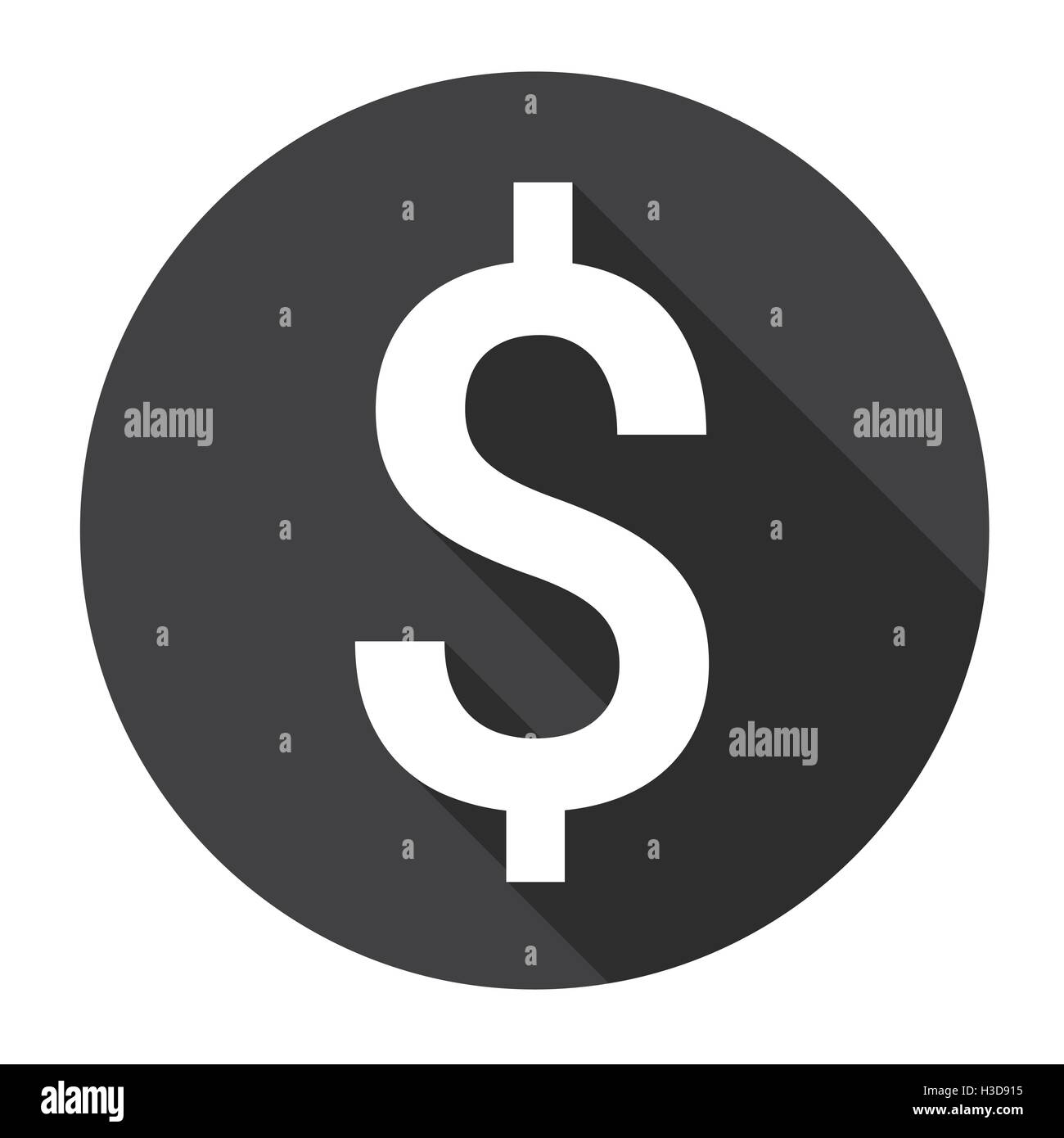Dollar Sign Money Web Icon Stock Vector Image & Art - Alamy