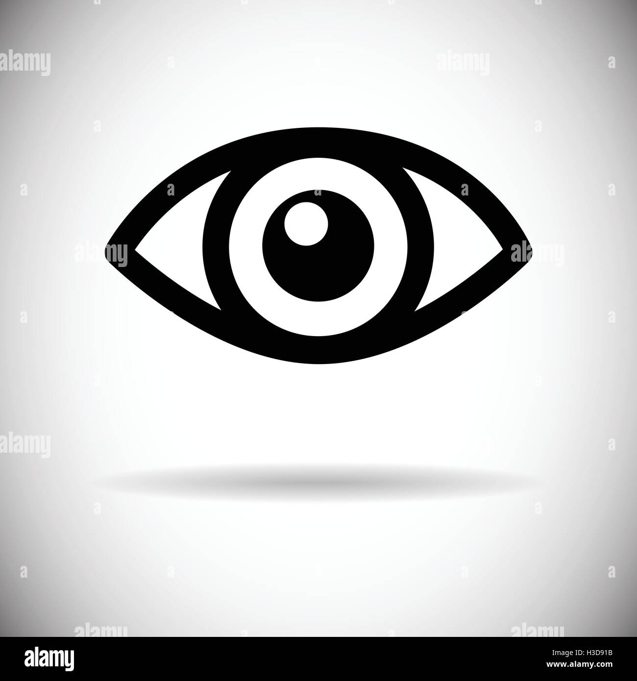 Human Eye Web Icon Stock Vector Image & Art - Alamy