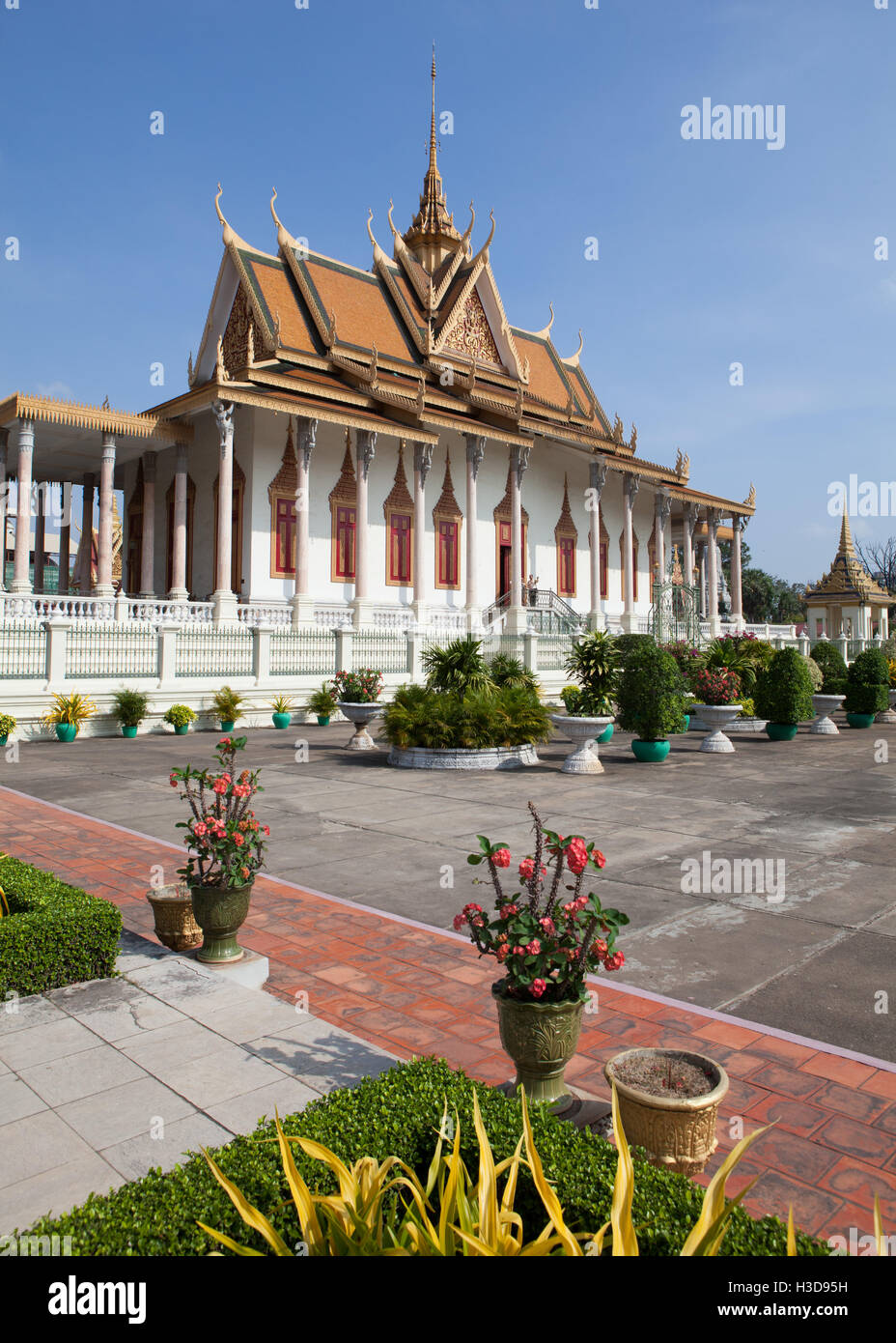 Royal Palace complex in Phnom Penh ,Cambodia Stock Photo - Alamy