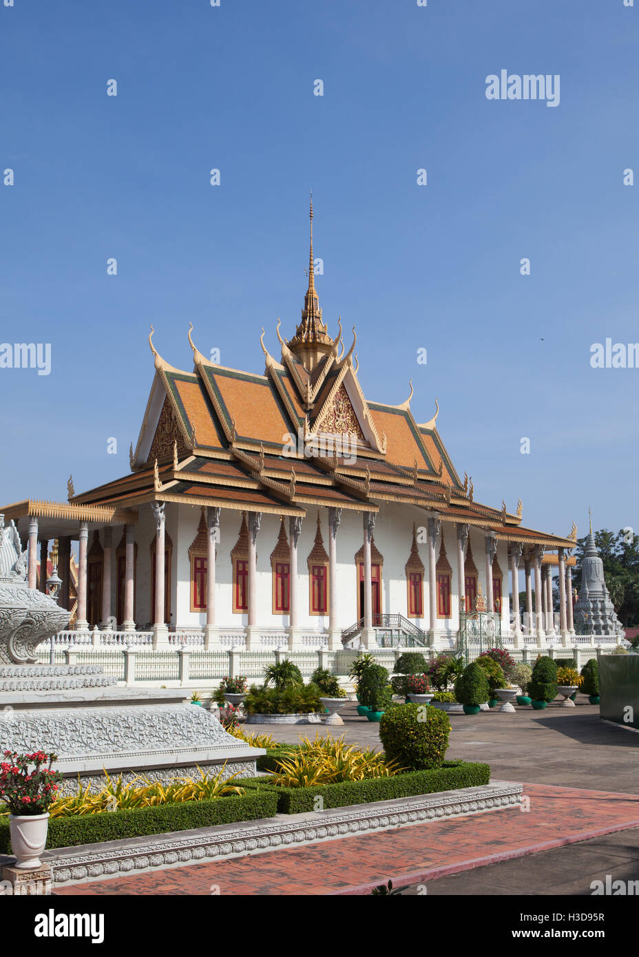 Royal Palace complex in Phnom Penh ,Cambodia Stock Photo - Alamy