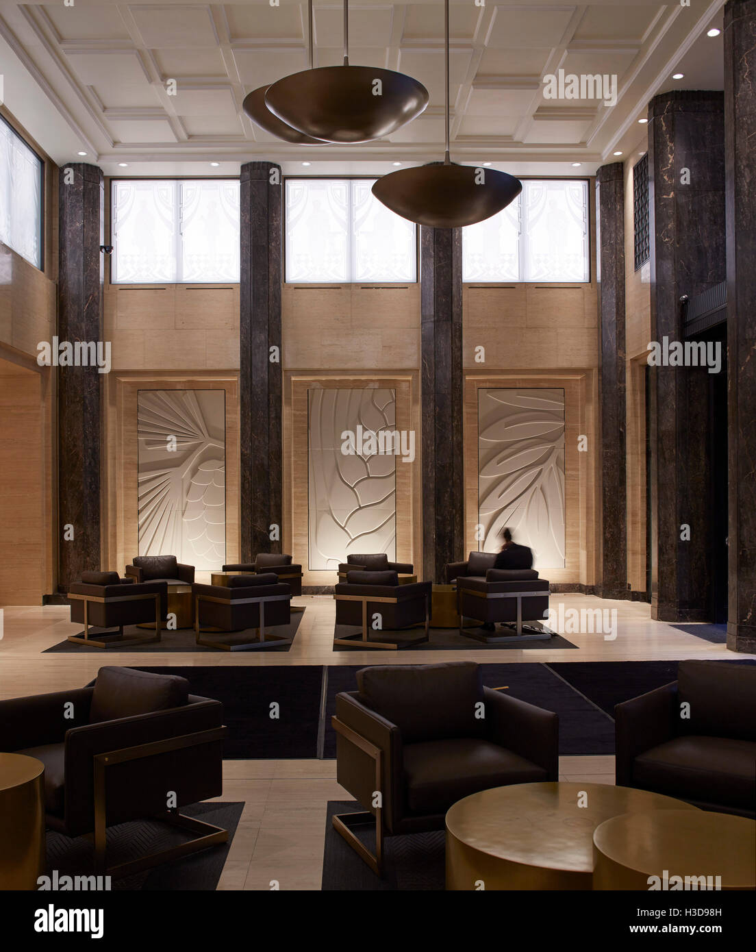 Office interior reception waiting area hi-res stock photography and ...