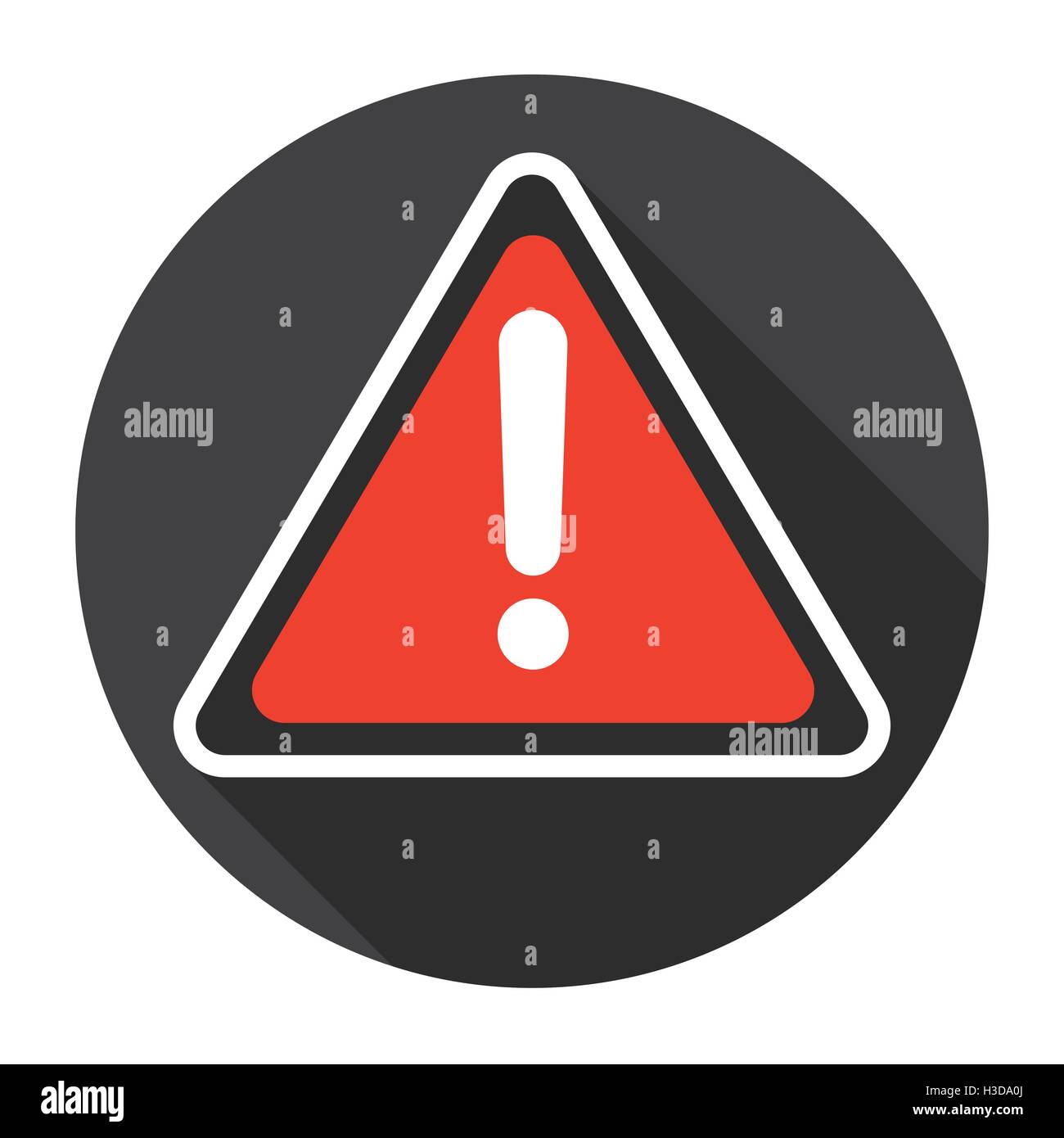 Error Exclamation Mark Computer Icon Stock Vector Image & Art - Alamy