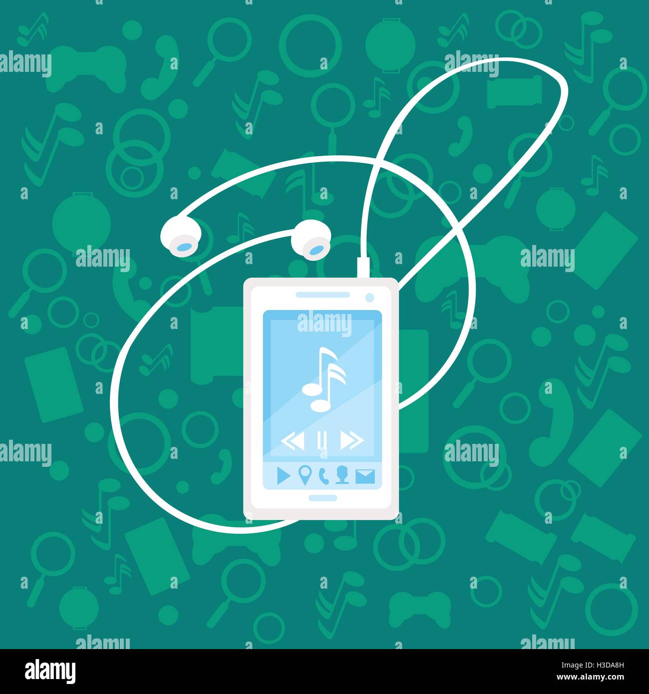 Using record player Stock Vector Images - Alamy