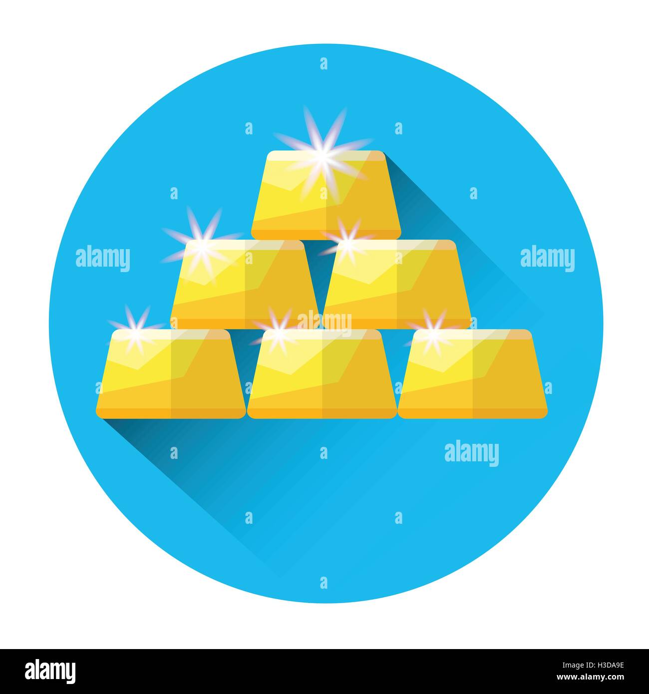 Gold bricks Stock Vector Images - Alamy