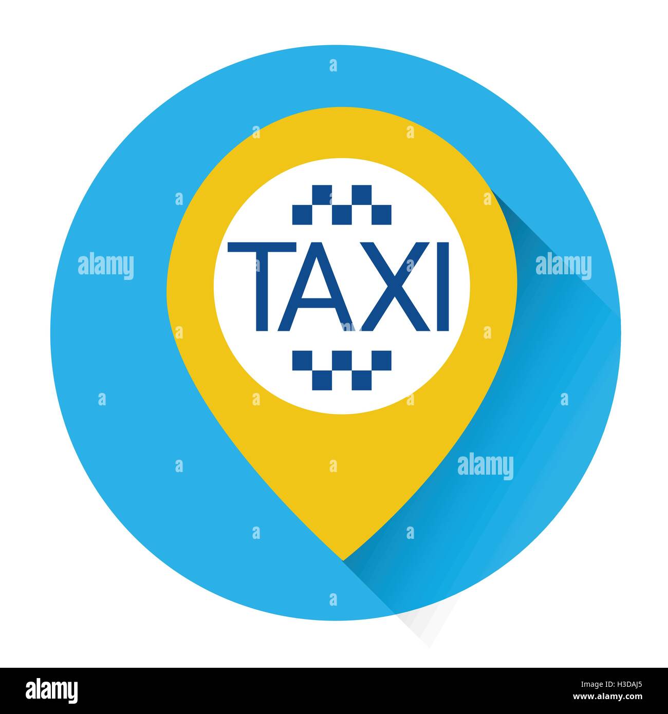 Taxi Service Icon Book Car Application Button Stock Vector Image & Art ...