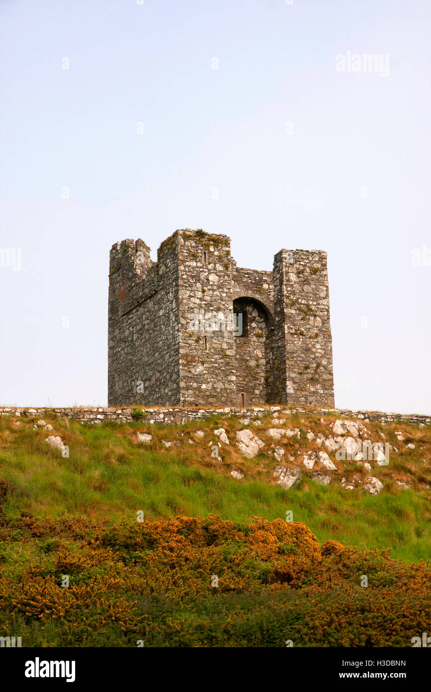 Audley's Castle Downpatrick Northern Ireland Stock Photo - Alamy