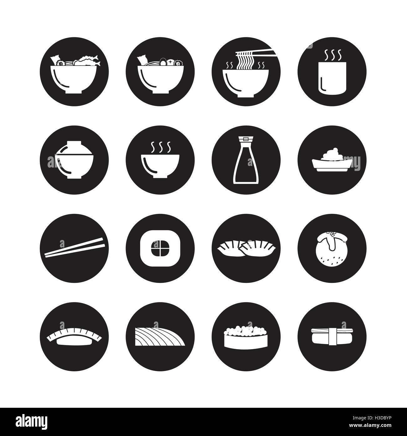 Japanese food eel rice Stock Vector Images - Alamy