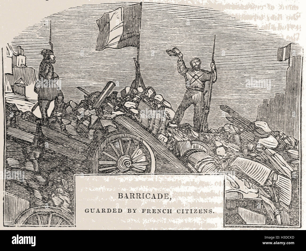 1848 revolution barricade hi-res stock photography and images - Alamy