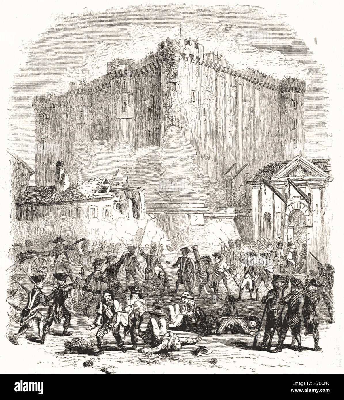 Storming of bastille hi-res stock photography and images - Alamy