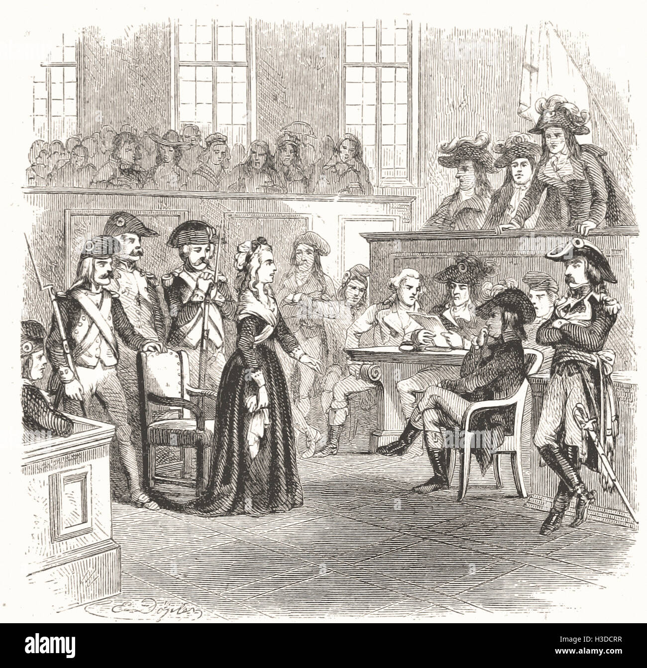 Marie antoinette trial hi-res stock photography and images - Alamy
