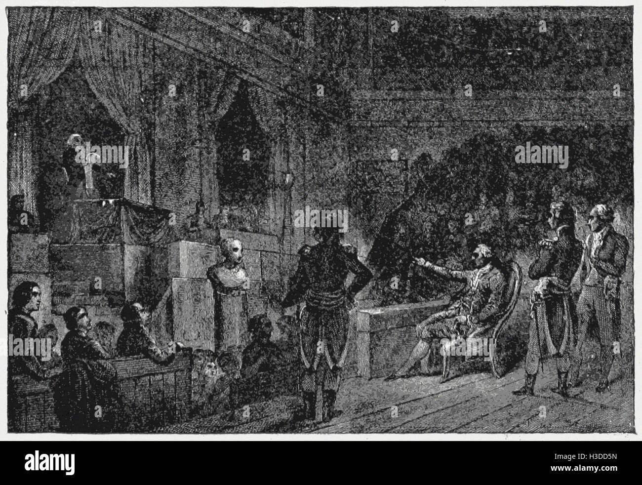 THE TRIAL OF LOUIS XVI., DECEMBER 11, 1792 Stock Photo - Alamy