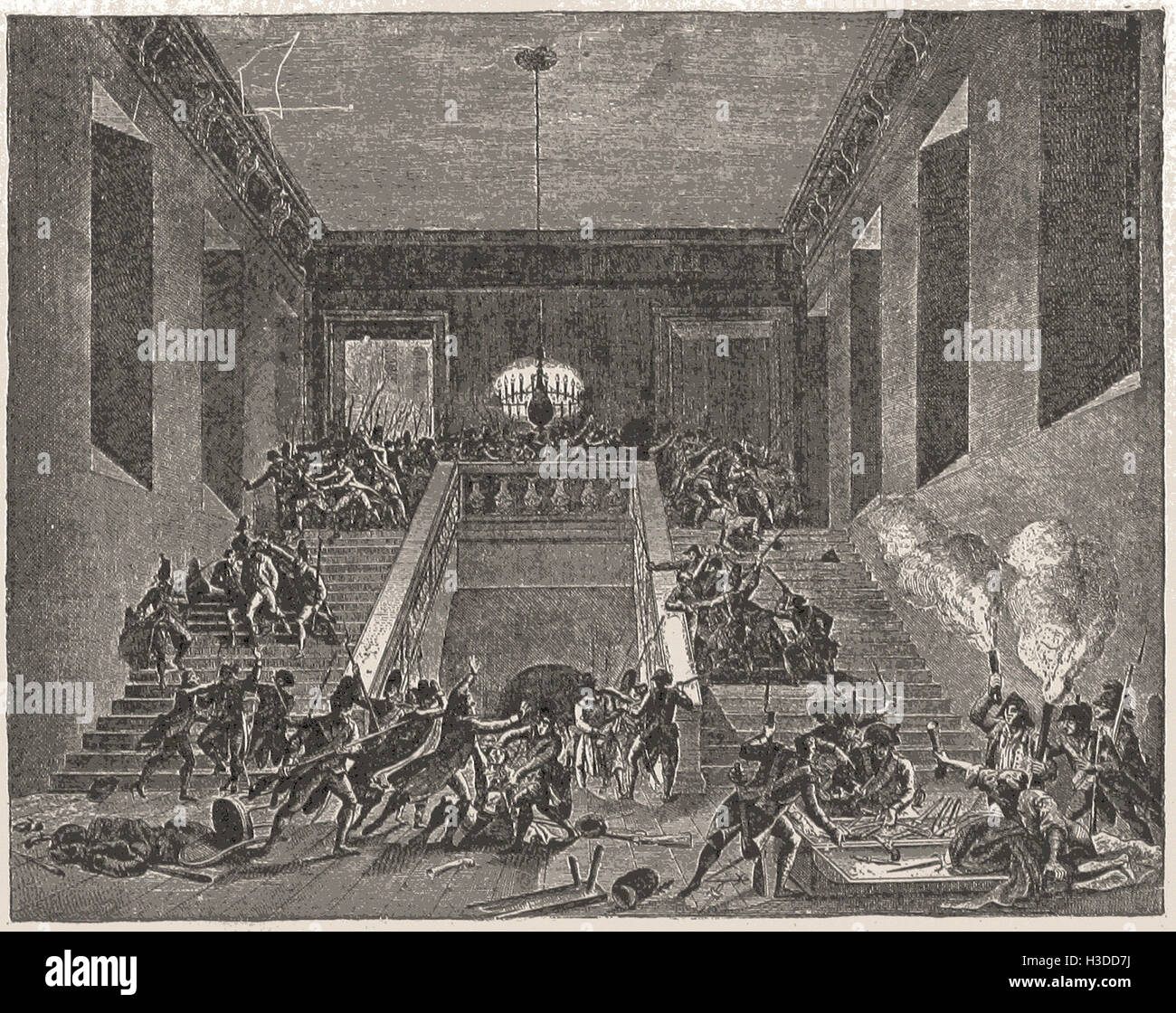 THE AFFAIR OF THE PONIARDS Stock Photo - Alamy