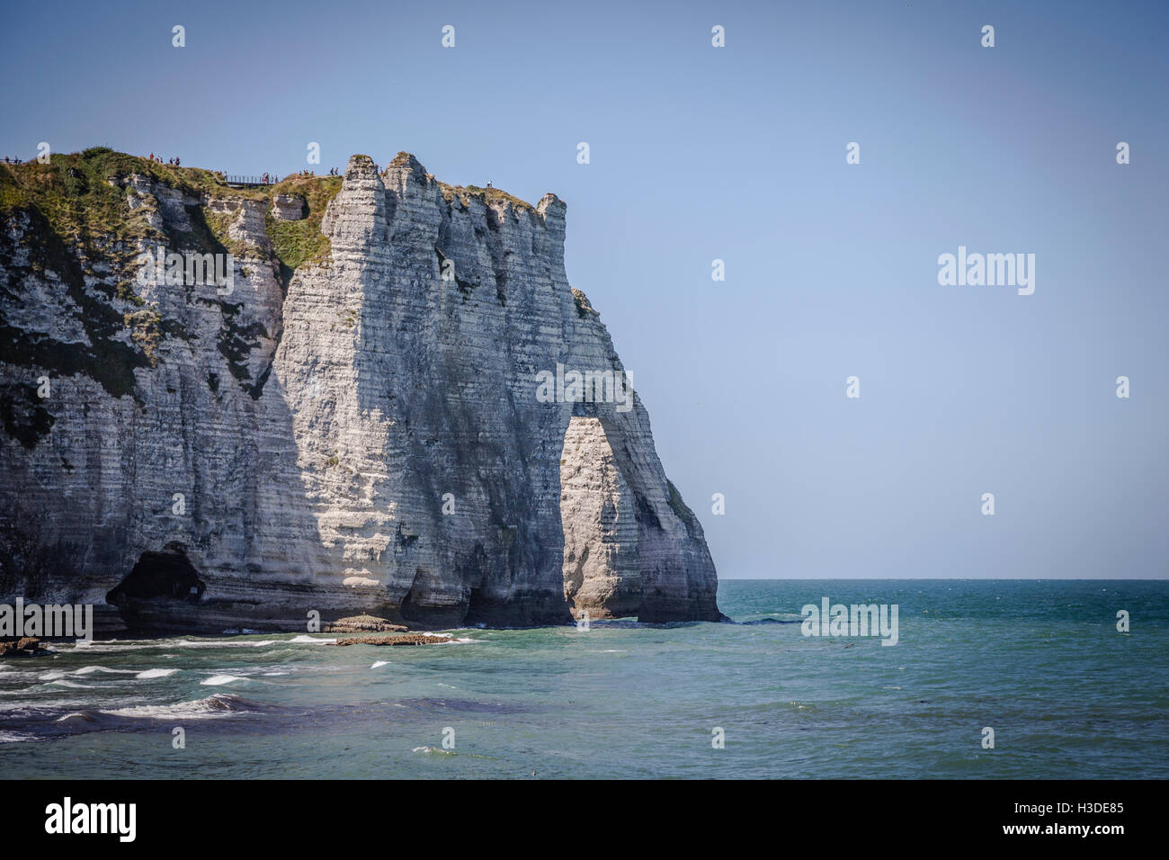 White cliffs of Etretat, France Stock Photo - Alamy