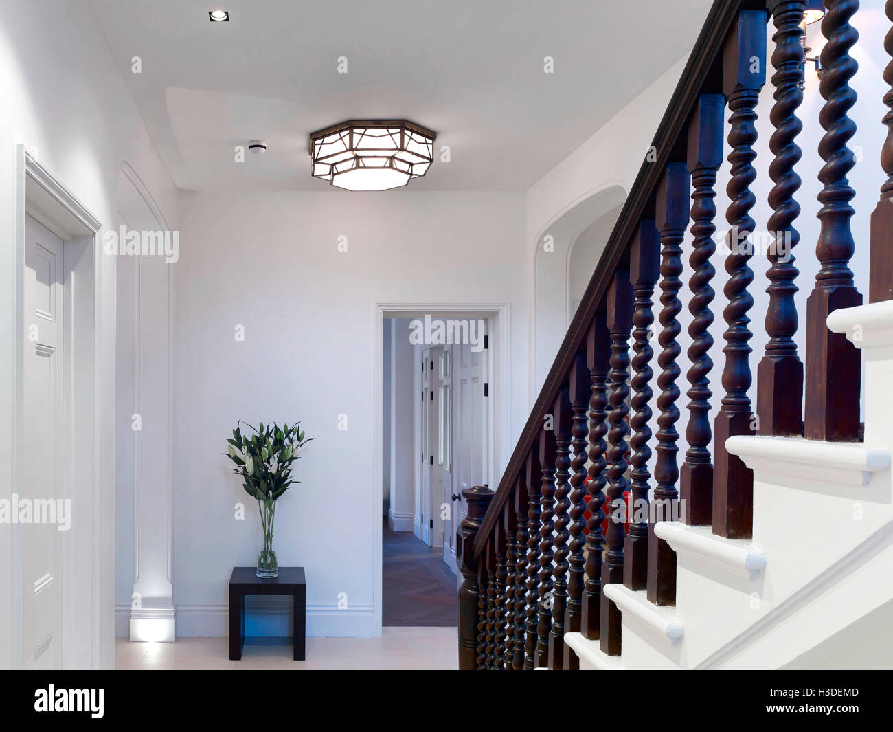 Lobby and staircase. Putney House, LONDON, United Kingdom. Architect ...