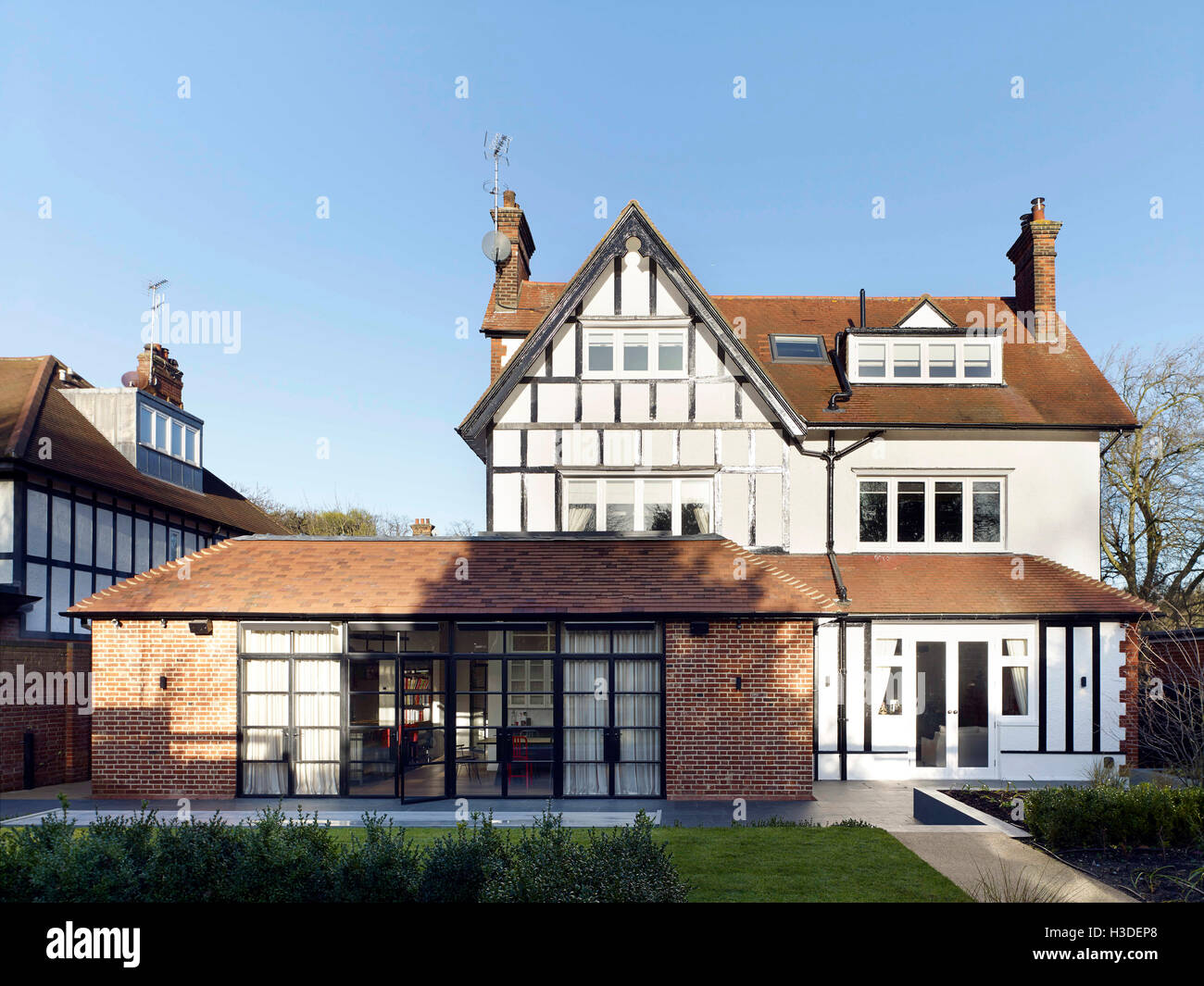 Rear elevation from garden. Putney House, LONDON, United Kingdom ...