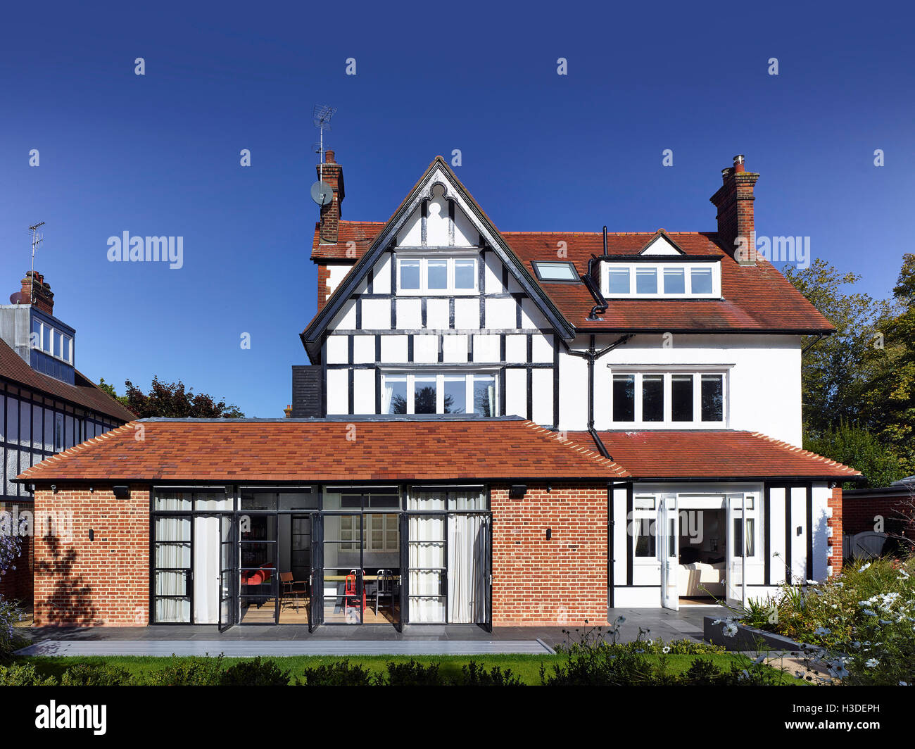 Rear elevation from garden. Putney House, LONDON, United Kingdom ...
