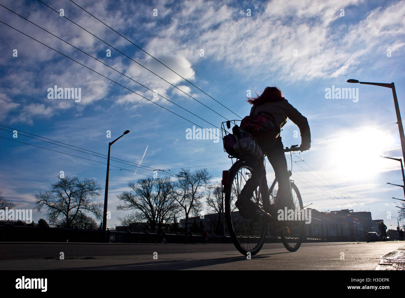 Bicycle commuter hi-res stock photography and images - Alamy