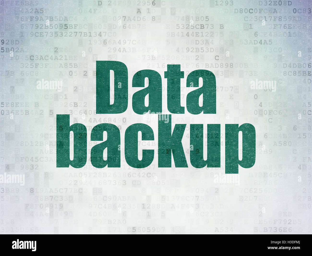 Data concept: Data Backup on Digital Data Paper background Stock Photo ...