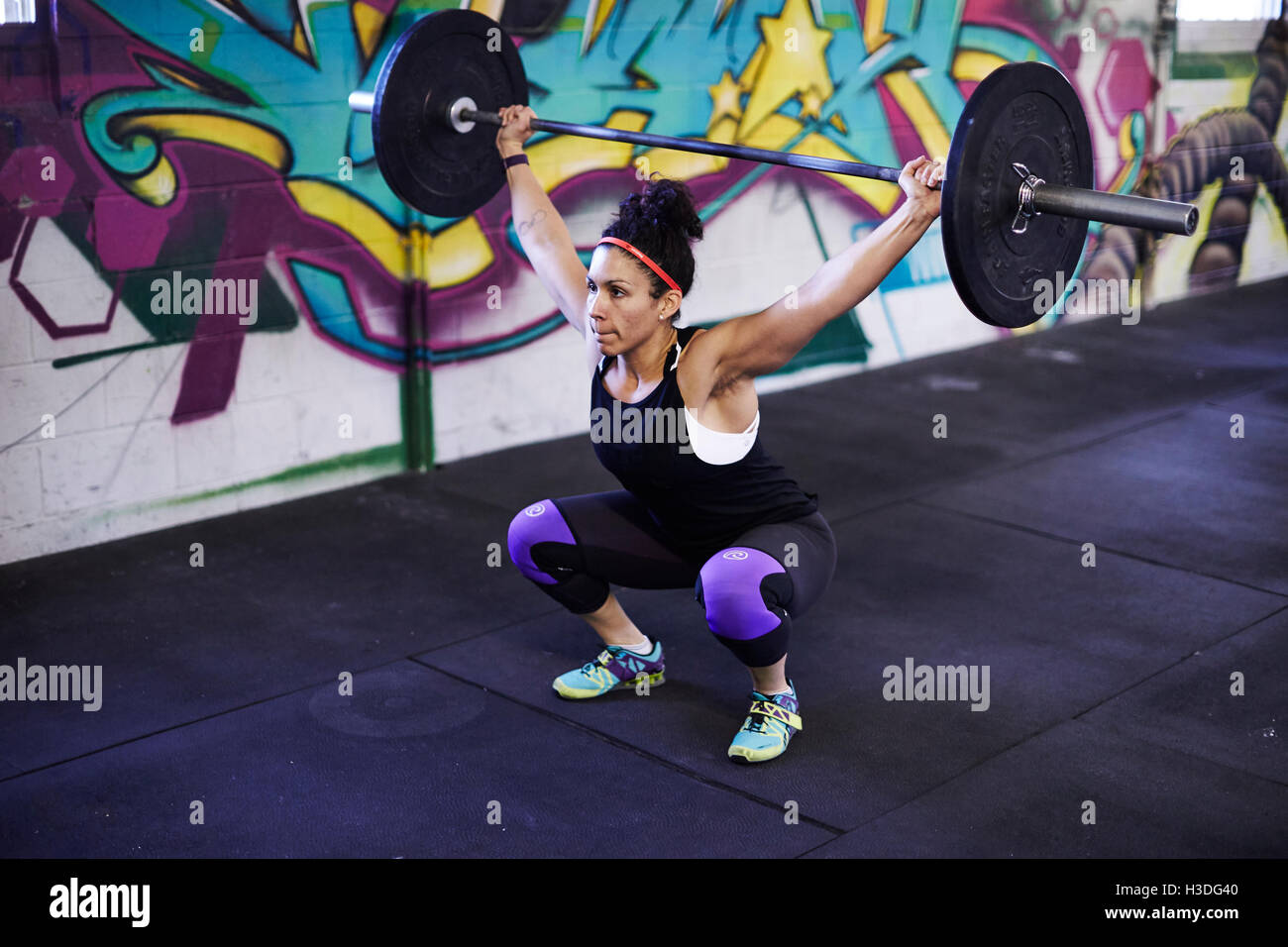 Athlete trains during training hi-res stock photography and images - Alamy