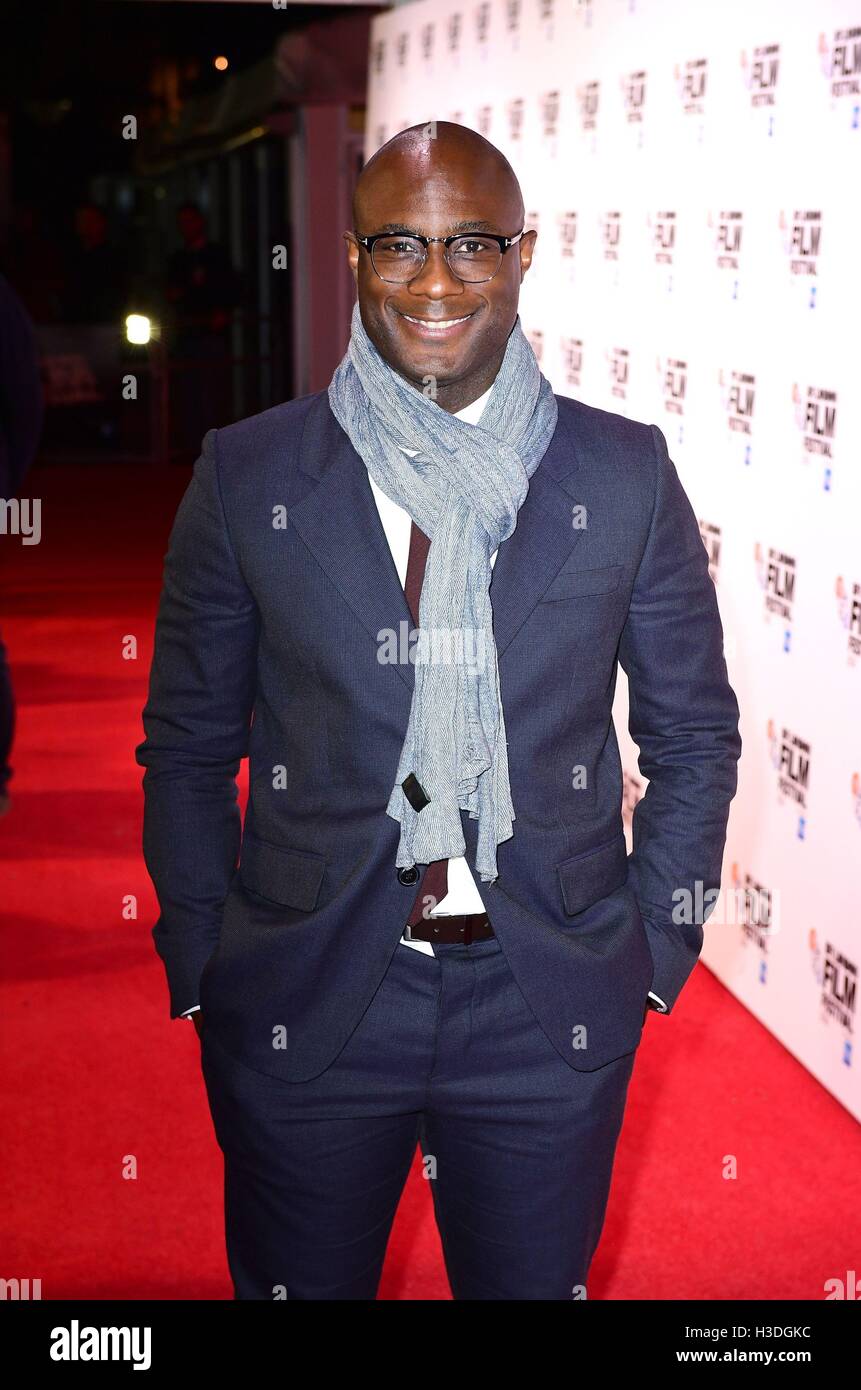 Director Barry Jenkins attending the 60th BFI London Film Festival ...