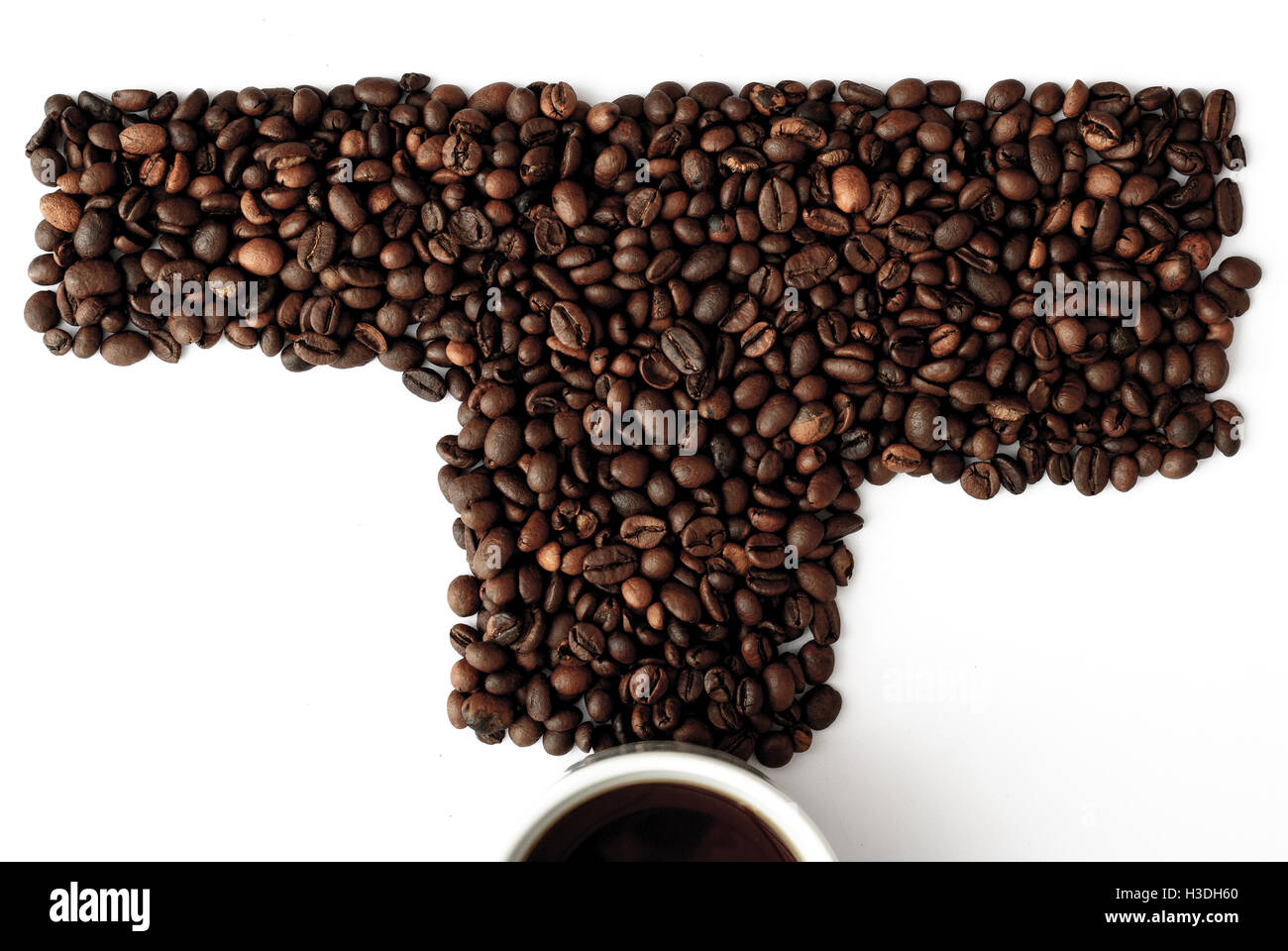 the coffee grains Stock Photo - Alamy
