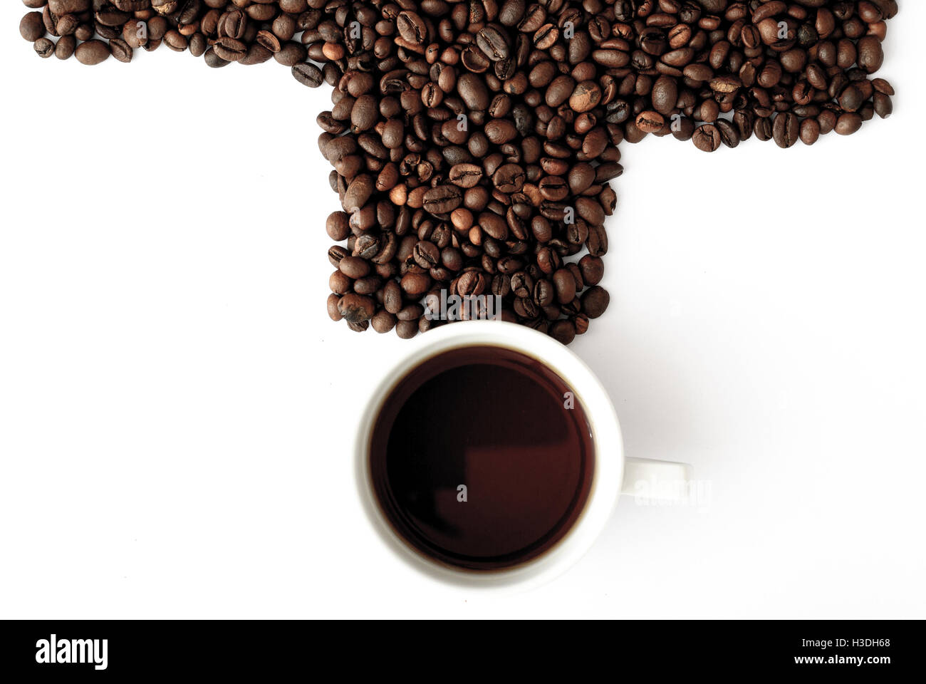 the coffee grains Stock Photo - Alamy